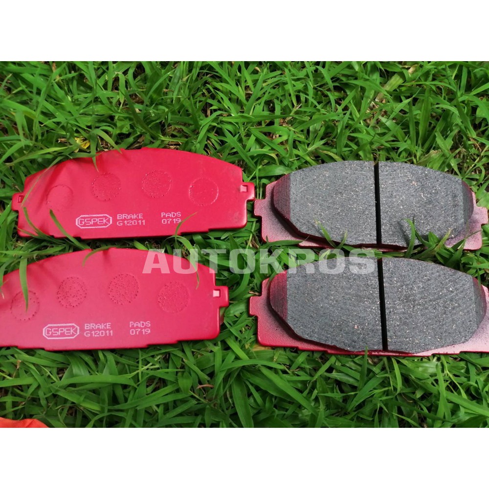 DB1772 ผ้าเบรคหน้า ตู้ D4D Commuter Girling ( เกอริ่ง ) ผ้าดิสเบรคหน้า ...