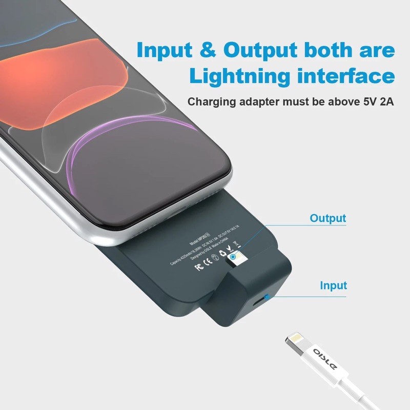 Power bank (Lightning iPhone) ส่งฟรี - navy.bkk - ThaiPick