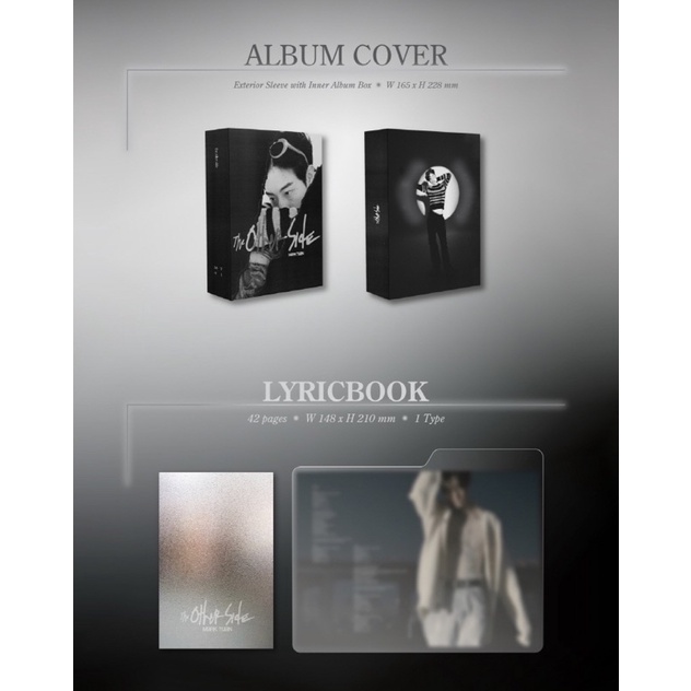 MARK TUAN พร้อมส่ง อัลบั้ม The Other Side (Debut Solo Album) - taehan ...