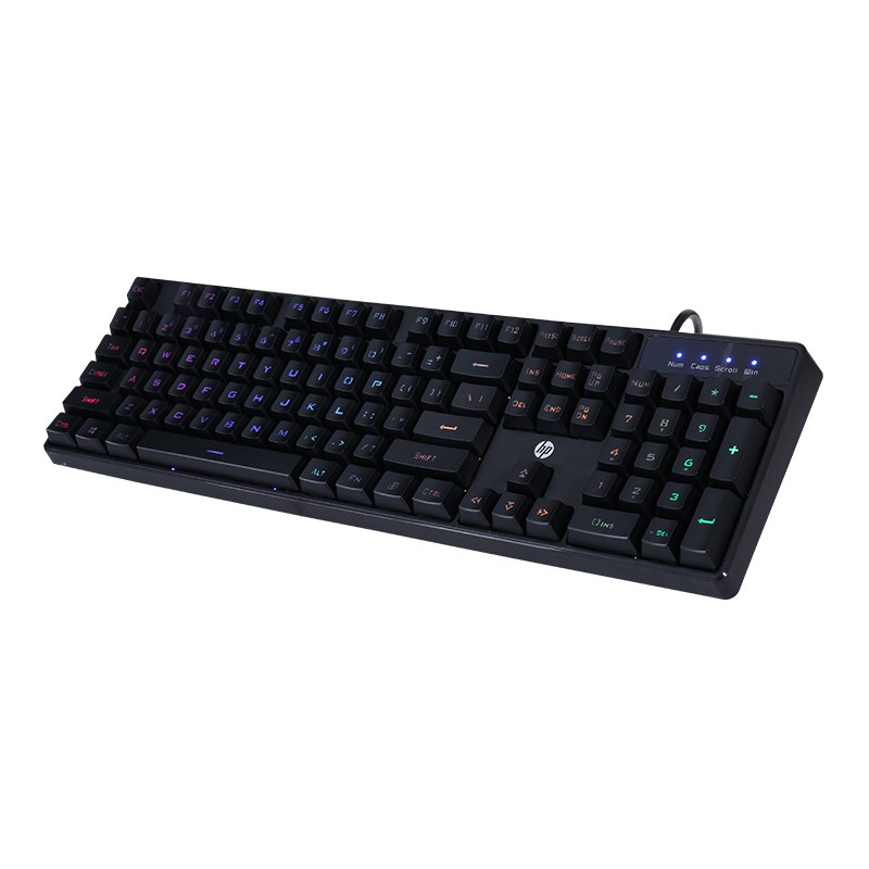 คีย์บอร์ด - HP K300 - Keyboard Membrane Gaming 104 Key BLACK ...
