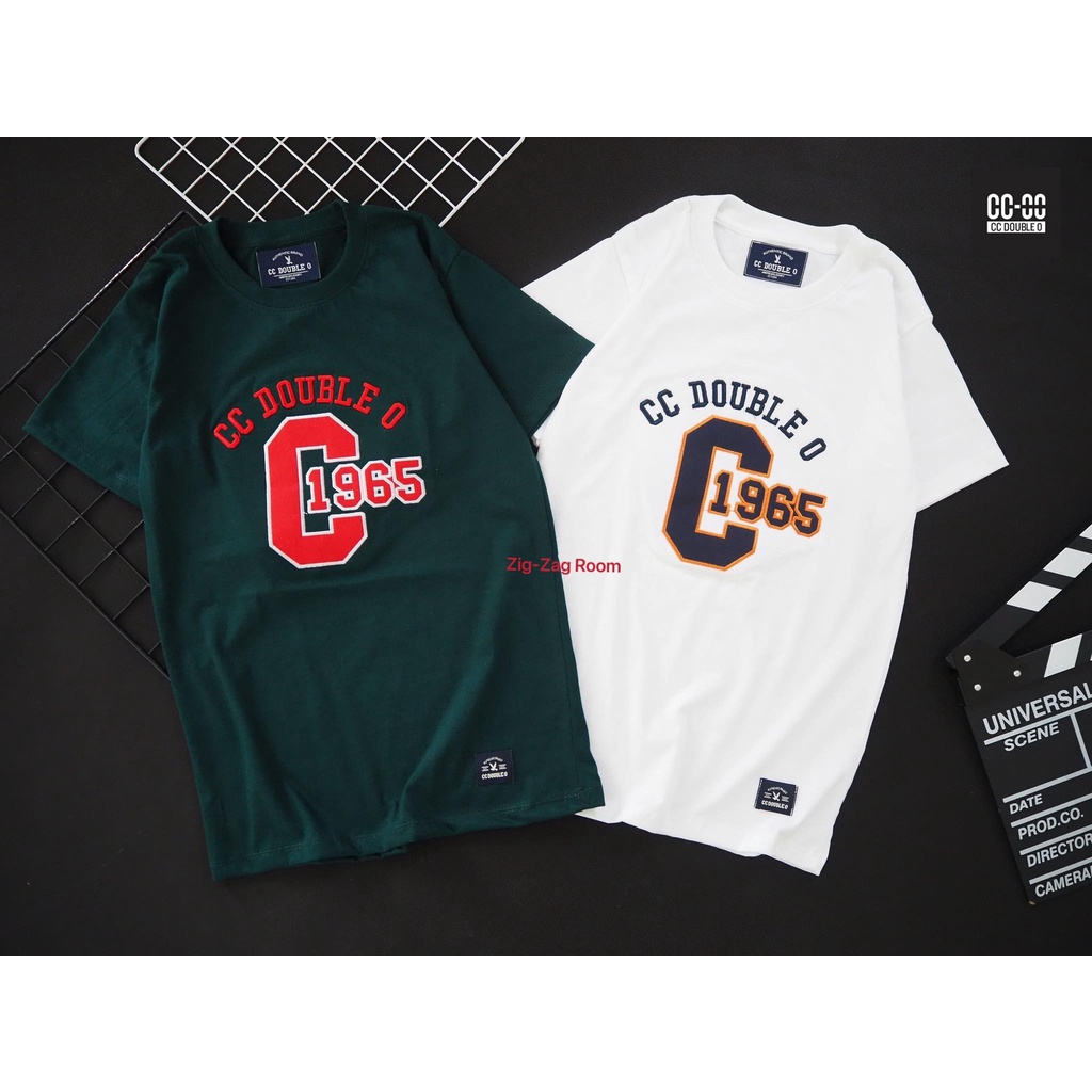 สินค้าขายดี ???? เสื้อยืดงานปัก-งานป้าย ????CC-OO Cotton 100%( SMLXL )์ No.43 - ton6066 - ThaiPick