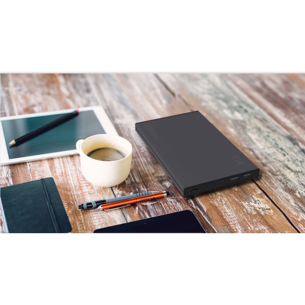 พร้อมส่ง Eloop E14 ของแท้ 100 ประกัน 1 ปี แบตสำรอง Power Bank 20000 mAh ...