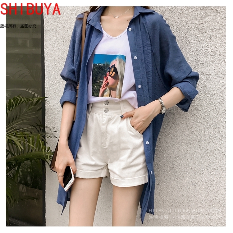 เสื้อโค้ทแขนยาวผ้าฝ้าย - l18888368167.th - ThaiPick