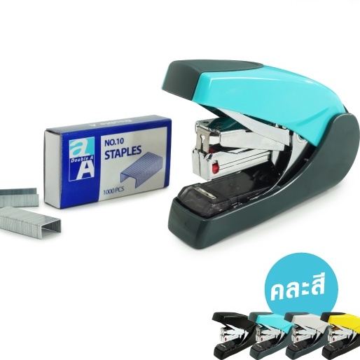 ดั๊บเบิ้ล เอ เครื่องเย็บกระดาษ เบอร์ 10 รุ่นเบาแรงกด Smart Stapler (คละ ...