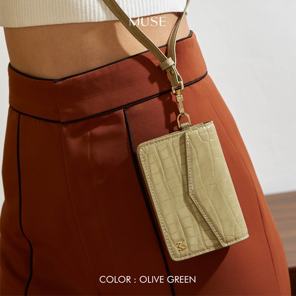 (ใส่โค้ด MUSEVD65 ลดเพิ่ม 65.-) MUSE Mini Wallet กระเป๋าใบเล็กทรง ...