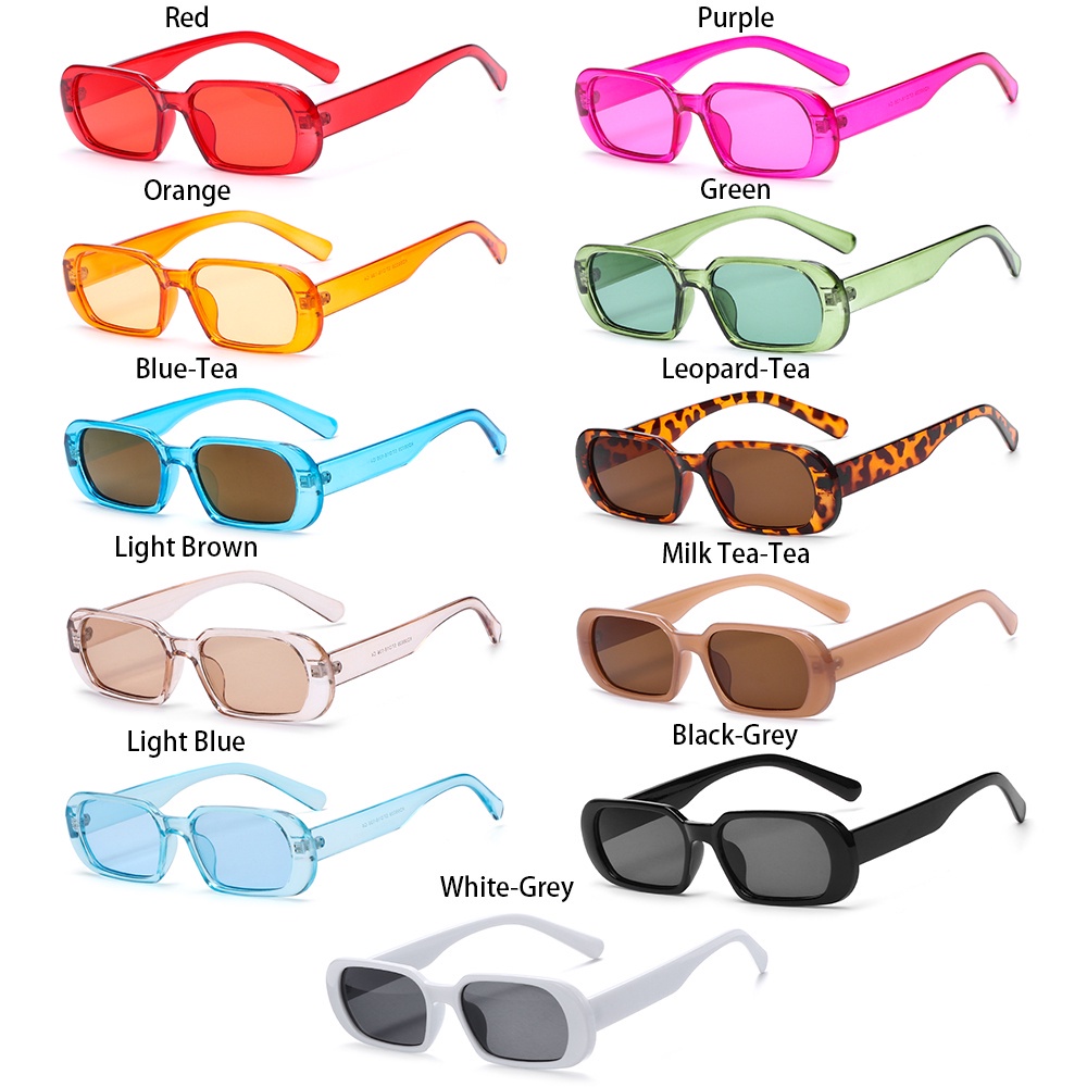 Rose Fashion Retro Oval Sunglasses Small Frame Shades Sunglasses For