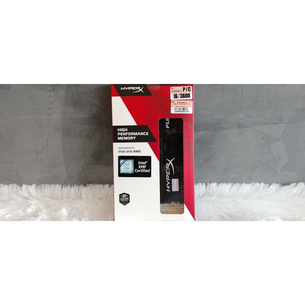 KINGTON HYPERX FURY DDR4 BUS-3600 8X2 16G | Shopee Thailand