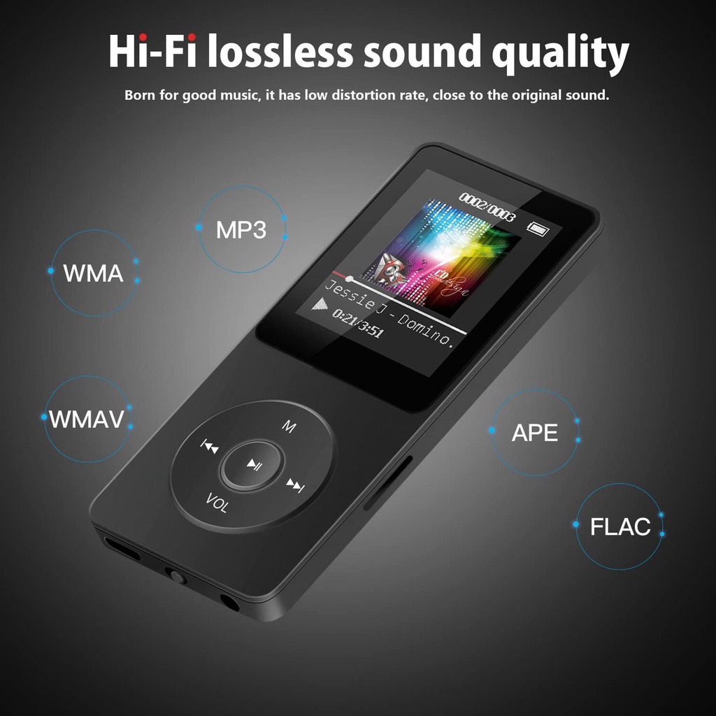 MP3 Mini Music Player With 8G Memory 1.8inch LCD Screen MP3 Music ...
