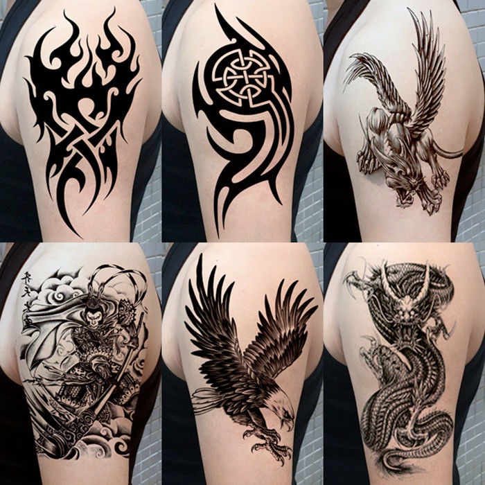 สติ๊กเกอร์รอยสัก กันน้ำสติ๊กเกอร์รอยสักสร้างสรรค์สติ๊กเกอร์รอยสักกันน้ำ ...