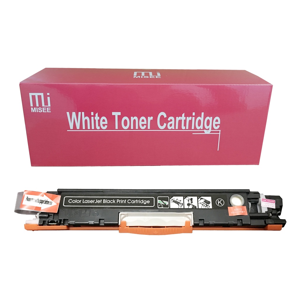 Misee CE310A White Toner Cartridge Compatible for HP Laserjet CP1025 ...