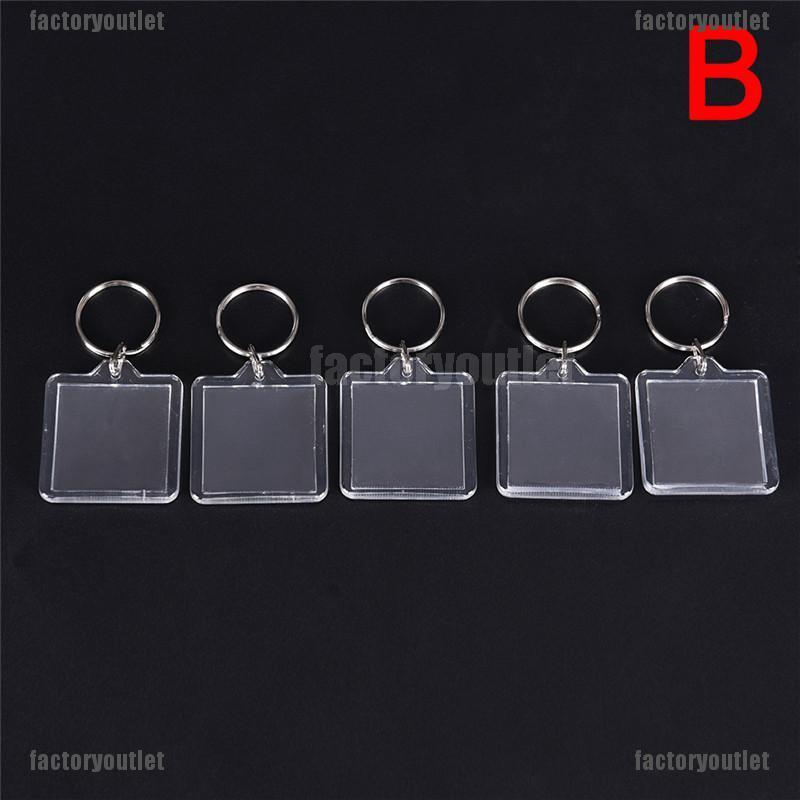 Foth กรอบรูปอะคริลิค ทรงสี่เหลี่ยม DIY 5 ชิ้น - factoryoutlet.th - ThaiPick