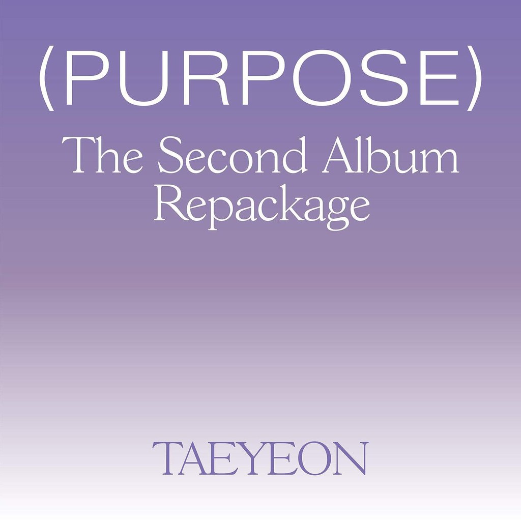 TAEYEON The 2nd Album Repackage Purpose - koreatownofficial - ThaiPick