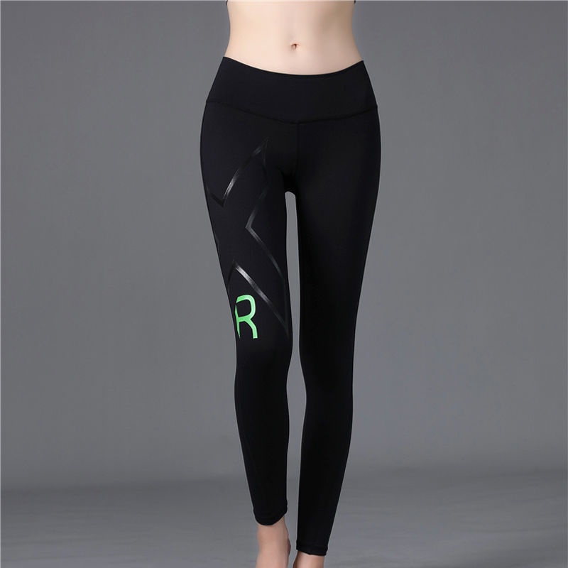 【cod】 Yoga Pants Women Fitness Dance Running Cycling Leggings Quick