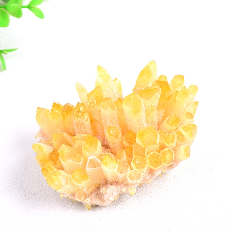 รูปปั้น:Wholesale Natural Green Citrine Crystal Cluster Secimen Mineral ...