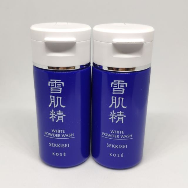 KOSÉ SEKKISEI WHITE POWDER WASH ขนาด 20 g. ผงแป้งล้างหน้า น้ำหนักเบา ...