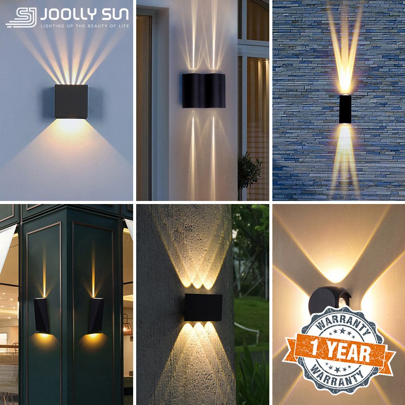 Wall Light Modern Lampu Dinding Outdoor Lighting IP65 Waterproof Led ...