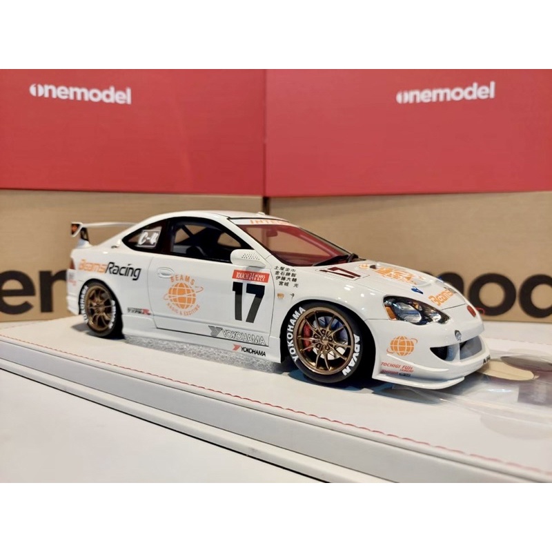 โมเดล One Model 21D01-01 118 DC5 Type R Beams Integra Racing 17 ...