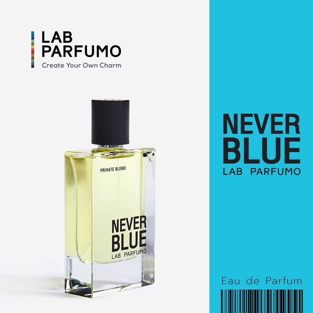 LAB Parfumo Never Blue น้ำหอมผู้ชายและผู้หญิง (ขนาด 50 ml.) สดชื่น ไร้ ...