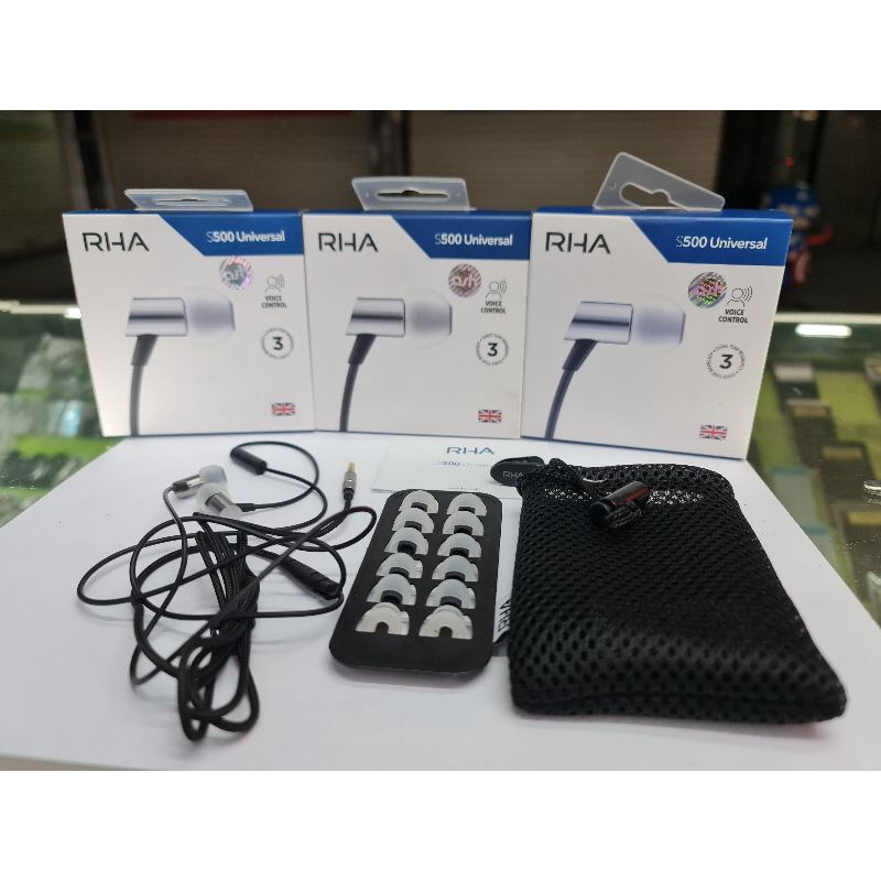 หูฟัง RHA S500 Universal หูฟังอินเอียร์ ของใหม่ลดล้างสต็อก - lekjatujak - ThaiPick