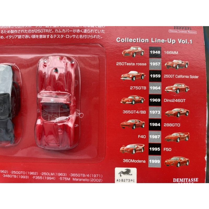 Ferrari 164 SCALE DYDO x kyosho - SEMI ASSEMBLE KIT Vol.1 และ Vol.2 ของแท้ มือ 1 Lot.japan ...