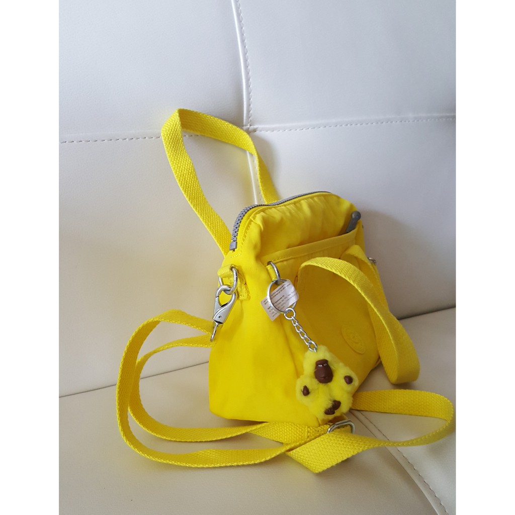 กระเป๋า Kipling - Emoli Crossbody Bag สี Hello Lemon มีถุงและป้ายครบ ...
