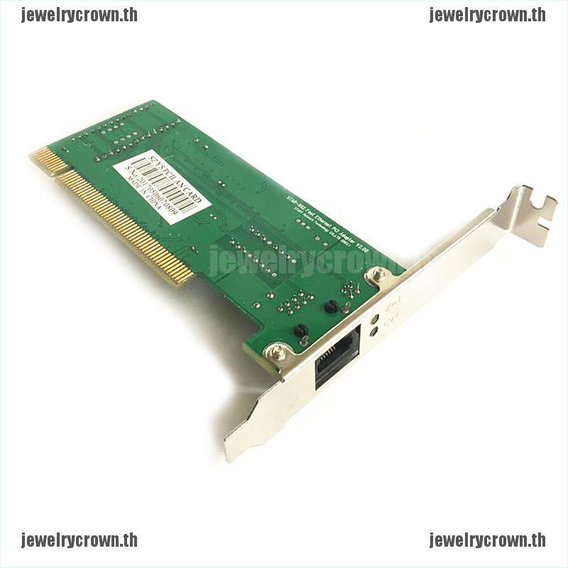 Pci Realtek Rtl 8139 D 10 / 100 M Rj 45 อะแดปเตอร์อินเทอร์เน็ต Lan Card ...