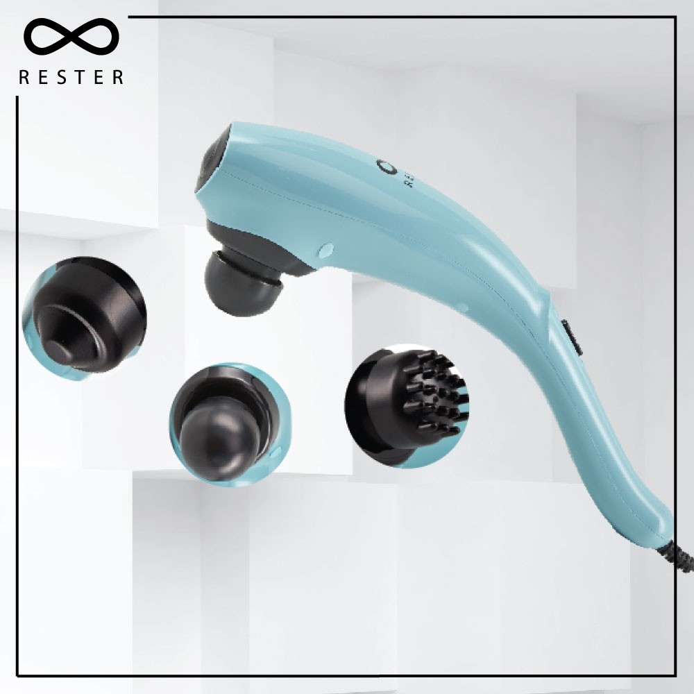 Rester iHandee รุ่น EM-20509 เครื่องนวดไฟฟ้าขนาดพกพา เครื่องนวดมือถือสี ...