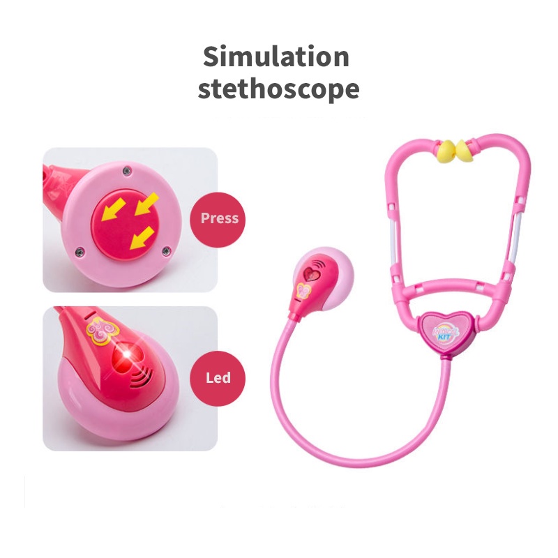 Maliit na doktor, nars, laruan, set para sa mga lalaki at babae ...