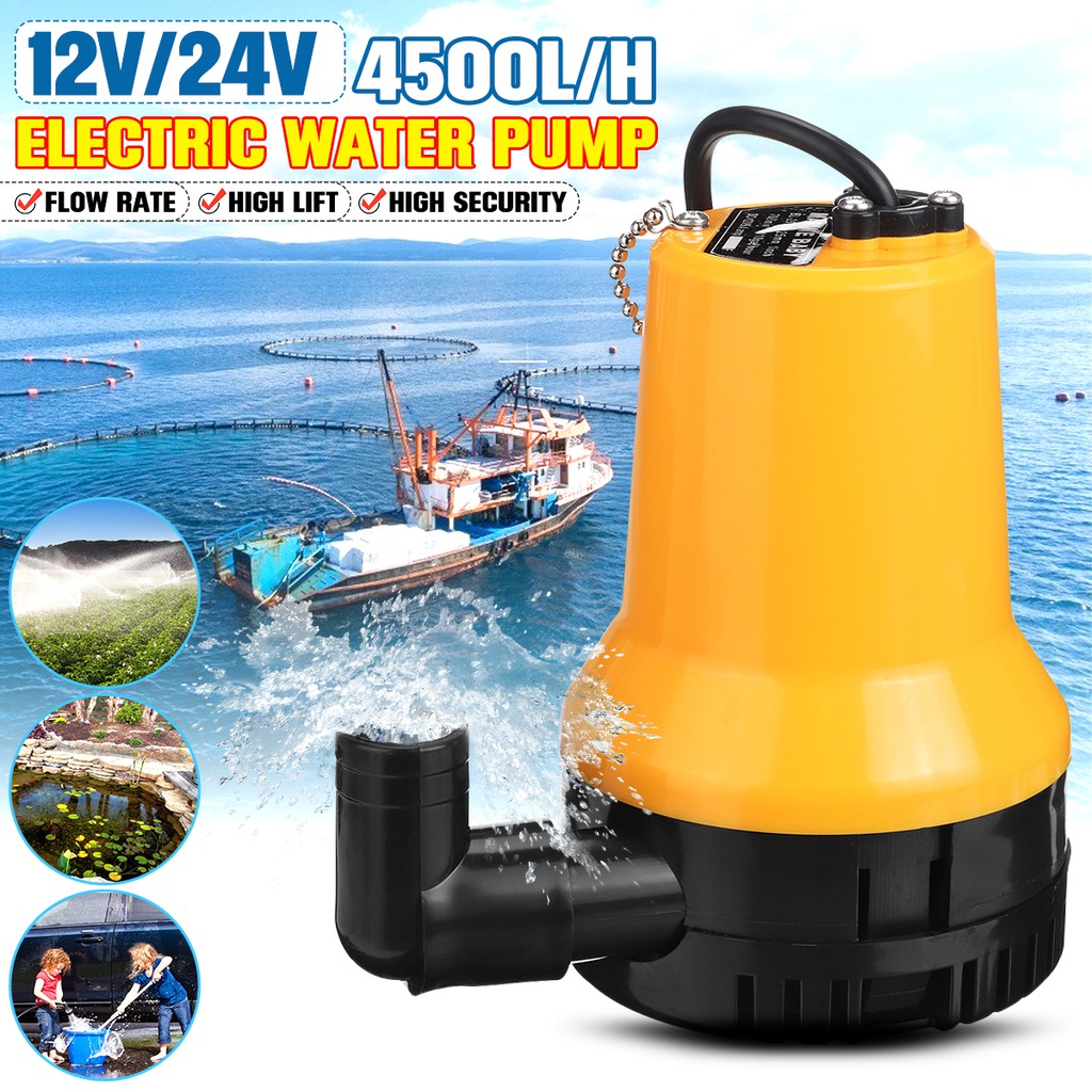 DC submersible Pump DC 12/24V Low Noise Solar Power Supply Supported ...