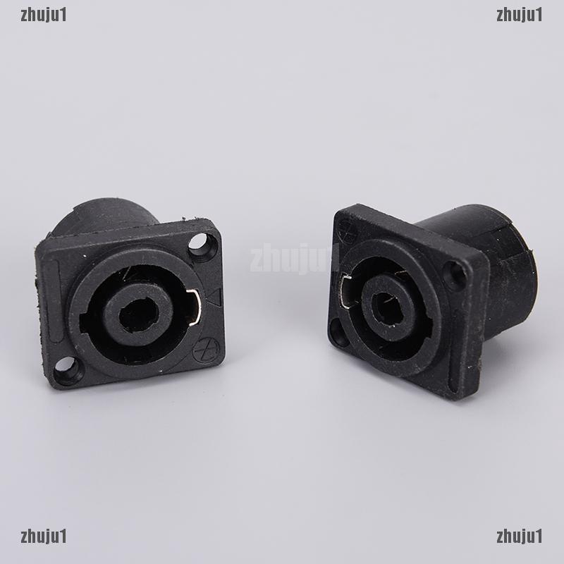 Fto 10 x Speakon 4 Pin Female Jack Compatible Audio Cable panel Socket ...