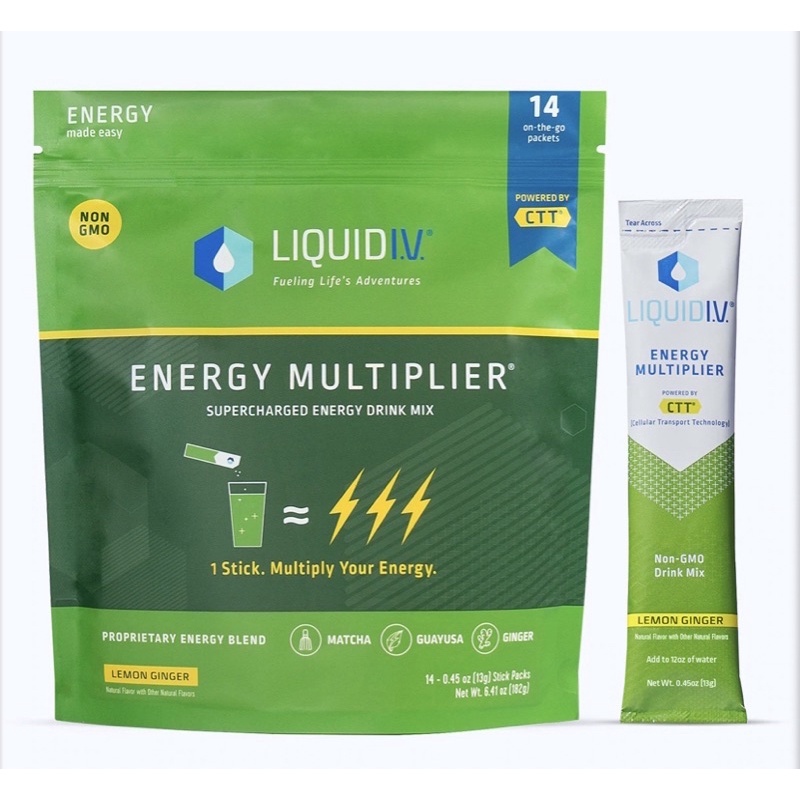 Liquid I.V. Energy Multiplier 14 packs - shoppopusa - ThaiPick