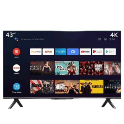 XIAOMI MI ANDROID LED TV P1 43 นิ้ว สีดำ - boonthavorn_officialshop ...