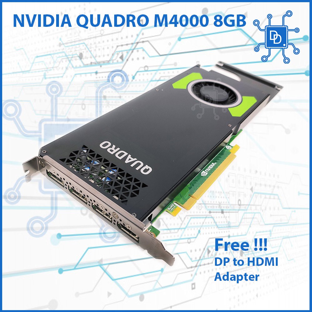 NVIDIA Quadro M4000 8GB workstation graphic card | Shopee Thailand