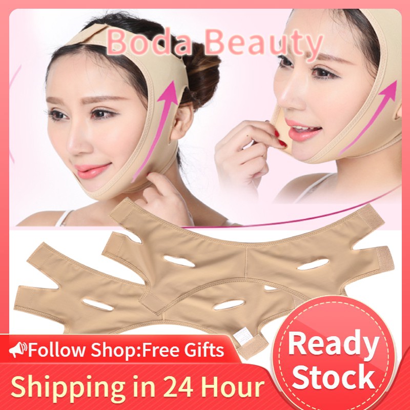 [Seller Recommend] Face-Lift Reduce Double Chin Bandage Facial Slimming ...
