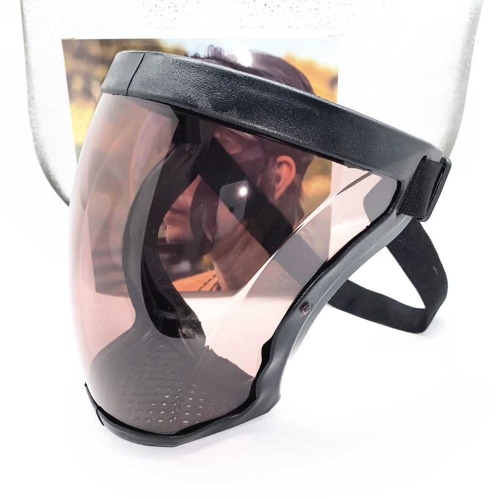 ready stock】READY STOCK Full Face Shield Transparent Face Mask Adult ...