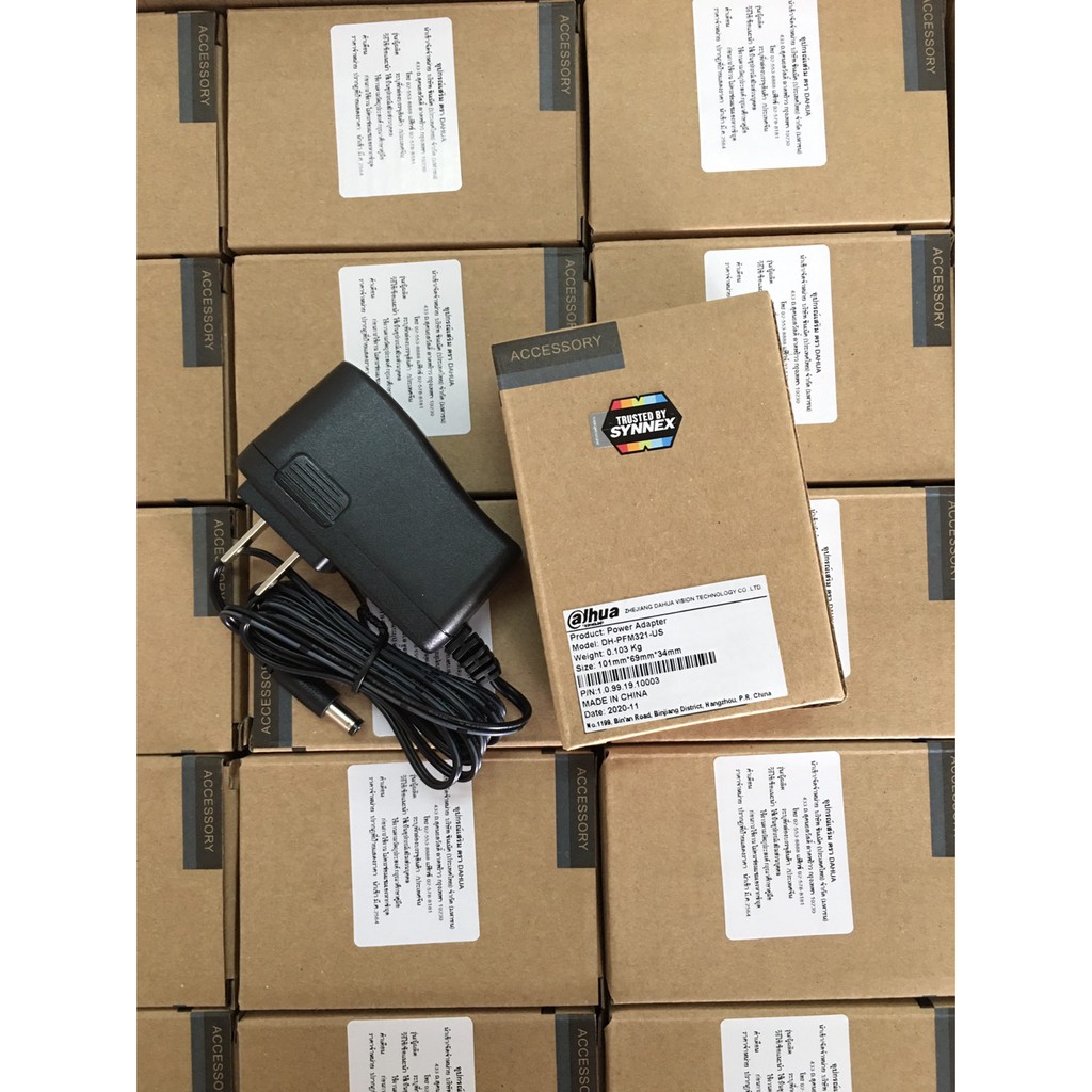 DAHUA Adapter 12V 1A รุ่น AI-DH-PFM321 สำหรับกล้องวงจรปิด Adapter CCTV ...
