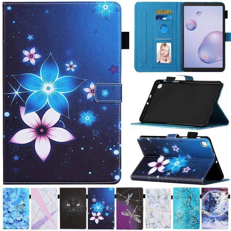 เคสโทรศัพท์หนังแม่เหล็กแบบบางพลิกตั้งได้สําหรับ Samsung Galaxy Tab S5E ...