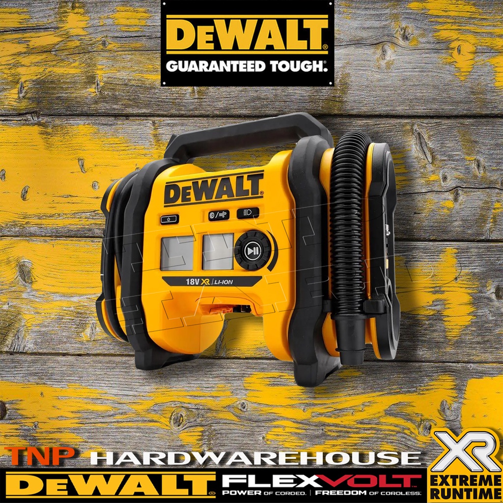 DEWALT เครื่องสูบลมไร้สาย 18V (20V Max) รุ่น DCC018N-XJ - tnp ...