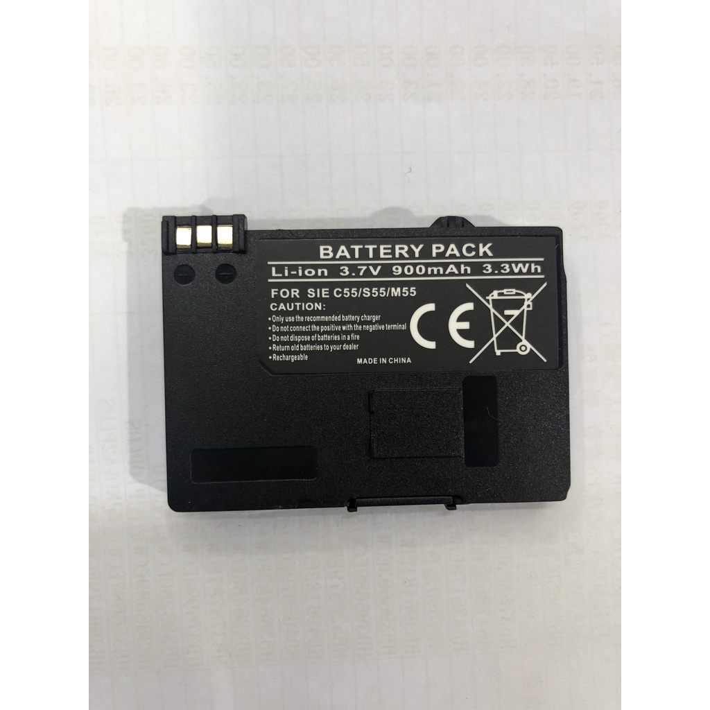 แบตเตอรี่Battery Liion, 900mAh for Siemens A52/A55/A57/A60/A62/A65/A70 ...