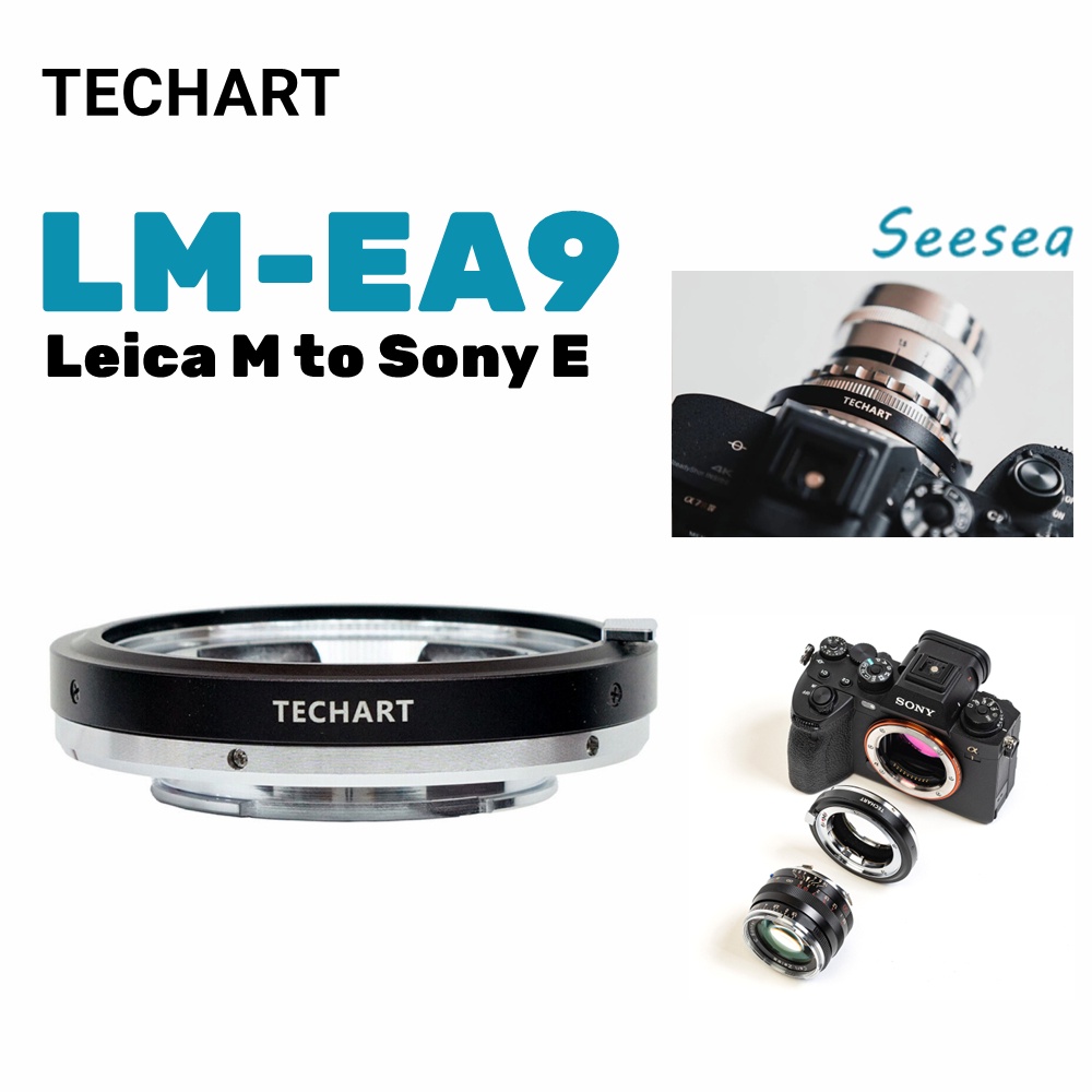 Techart Lm Ea9 แหวนอะแดปเตอร์เลนส์โฟกัสอัตโนมัติสำหรับเลนส์ Leica M