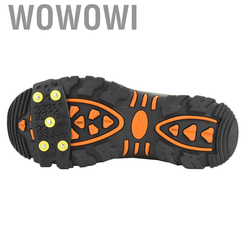 Wowowi Ice Traction Cleat 1 Pair Snow Shoe Grips Universal Anti Slip ...