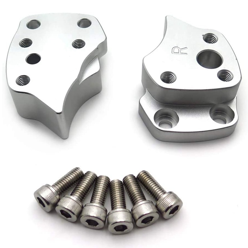 25mm Handlebar Riser for Yamaha FJR1300 FJR 1300 2001-2005 Silver ...