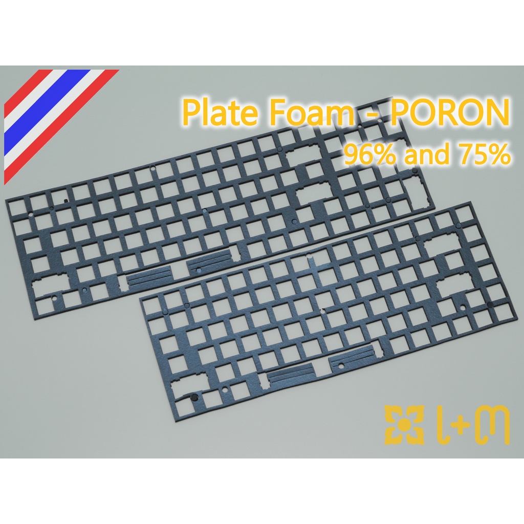 Plate Foam (PORON) for Mechanical Keyboard by L+M Keyboard | Shopee ...