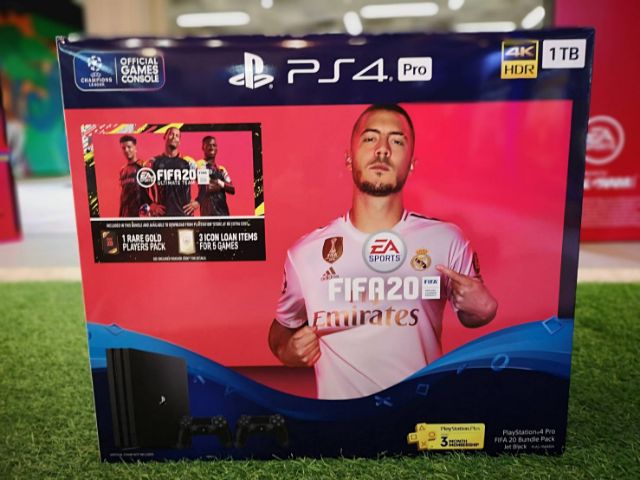 Playstation 4 : PLAYSTATION 4 PRO 1TB FIFA 20 BUNDLE PACK - plawarn ...