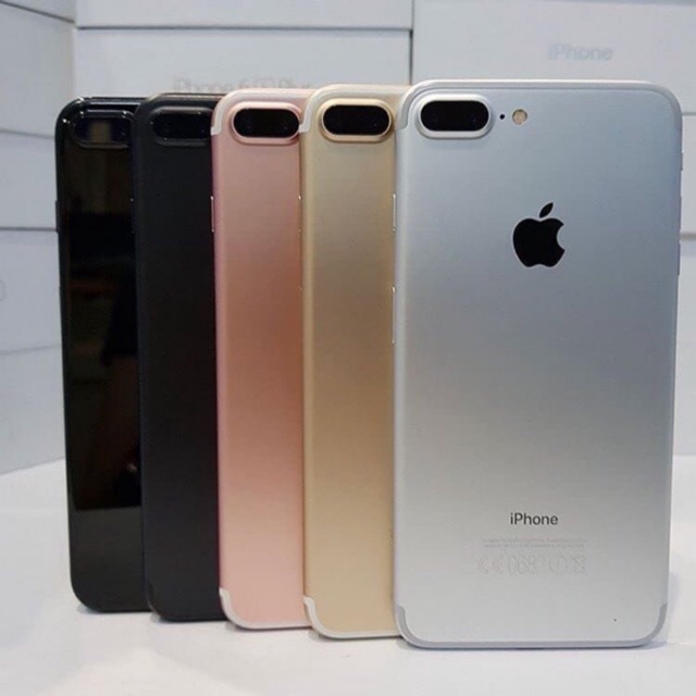 มือถือมือสองIPHONE 7 plus 128 GB สีเงิน ถูก+สวยเหมือนใหม่+ใช้งานปกติ ...