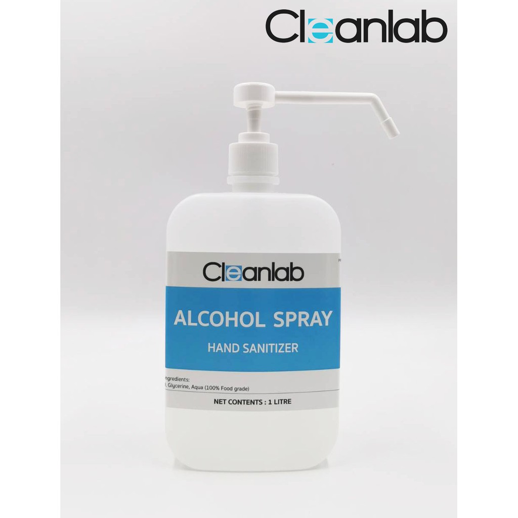 Set C2 - Cleanlab Alcohol Spray Hand Sanitizer แอลกอฮอล์เสปรย์ ขนาด 3. ...