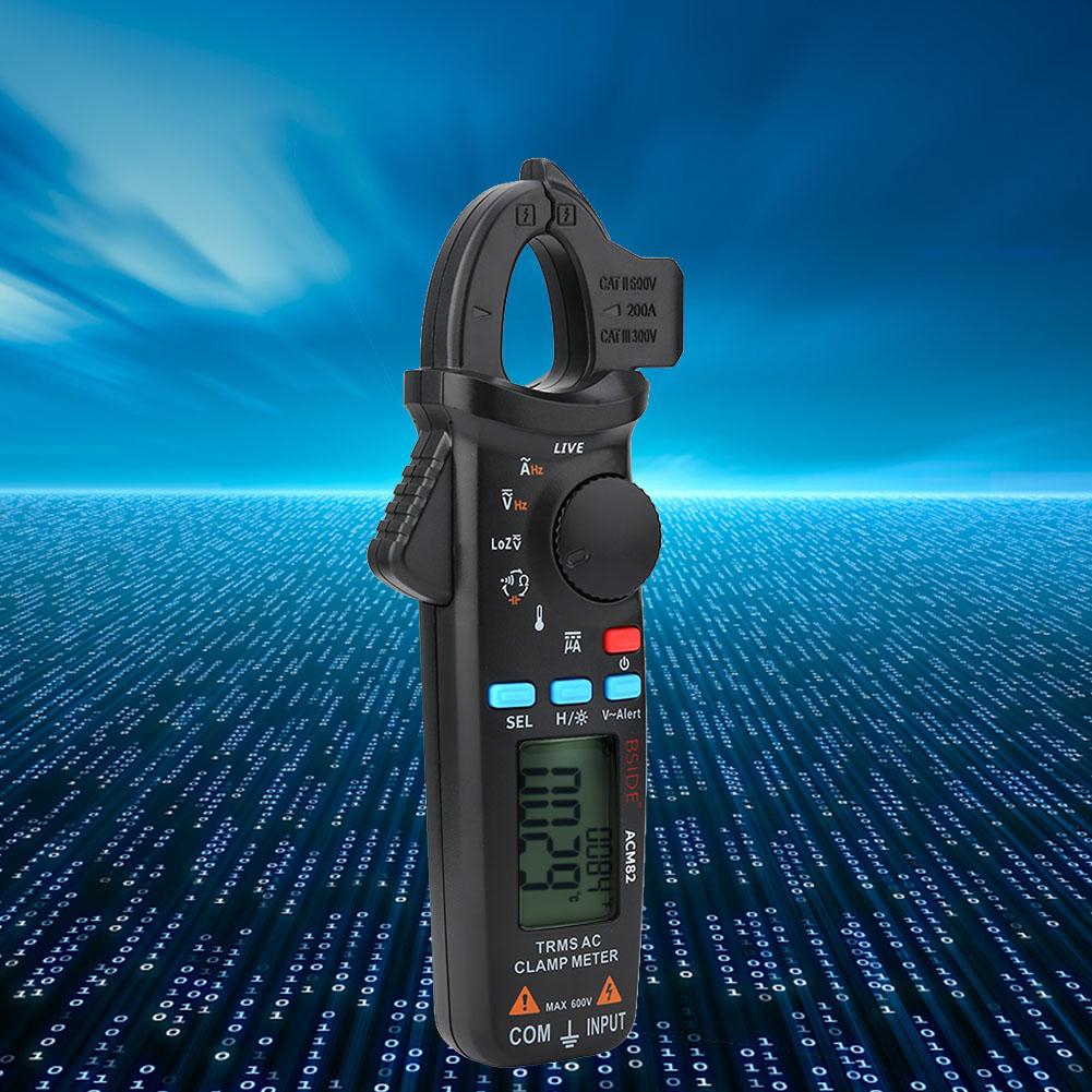 มัลติมิเตอร์ AC / DC Current Digital Handheld Clamp Meter Tester Meter ...