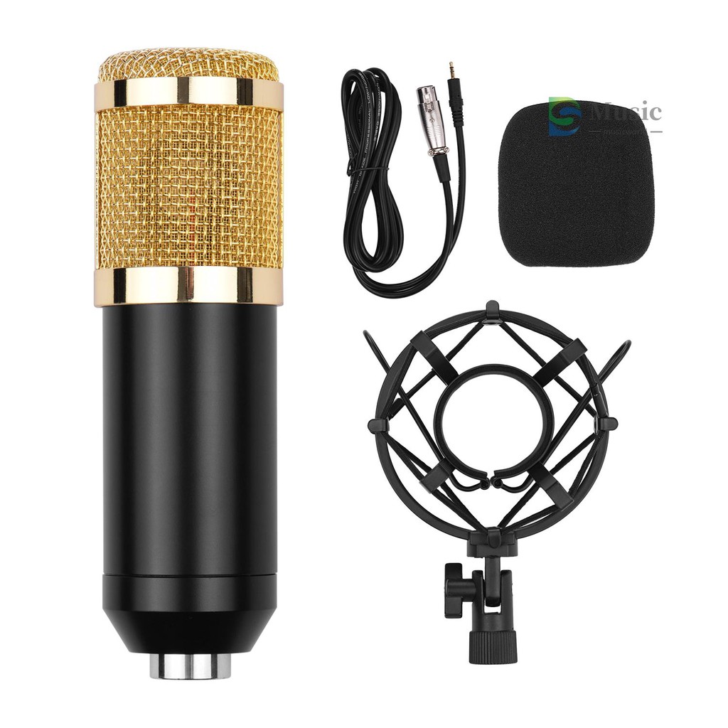 [Concert] Professional Cardioid Condenser Microphone Kit with Audio ...