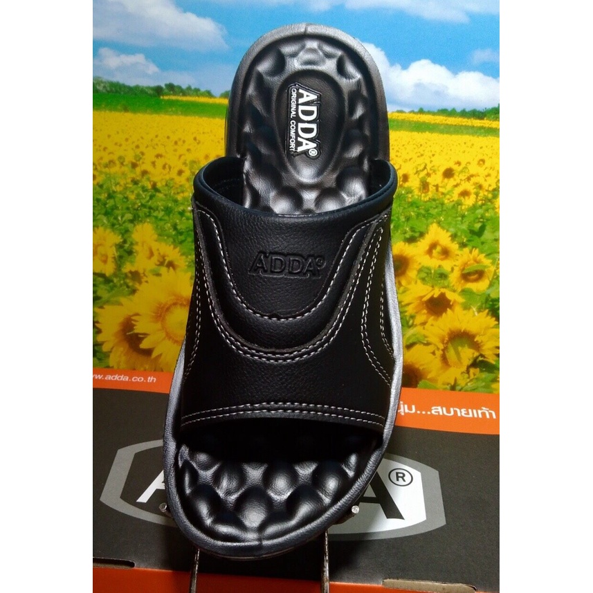 ADDA รองเท้า PU adda รุ่น 73801 รองเท้าแตะผู้ชาย รองเท้าแอดด้าสวมใส่ ...