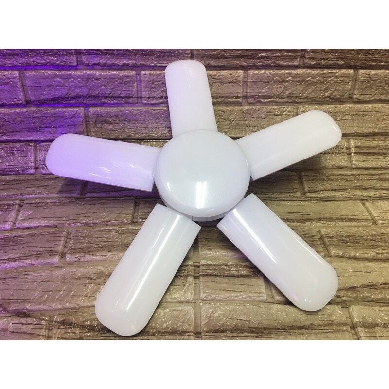 หลอดไฟ LED PAE 4125 4225 125W 51ใบพัดทรงใบพัด พับเก็บได้ ประหยัดพลังงาน ...